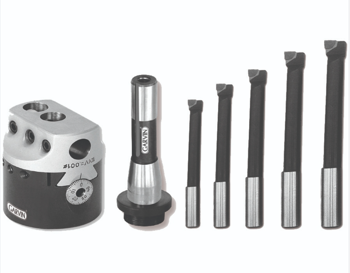 Precision 75 mm Boring Head Kit with R8 Shank and 5 boring bars ...