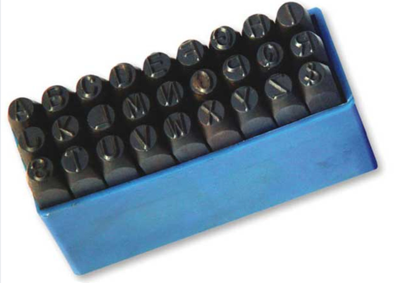 Metal Letter Punch Set – KavTak Tools