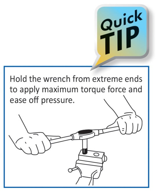 Adjustable Tap Wrench - Professional Drop Forged 3/4 Inch – KavTak Tools